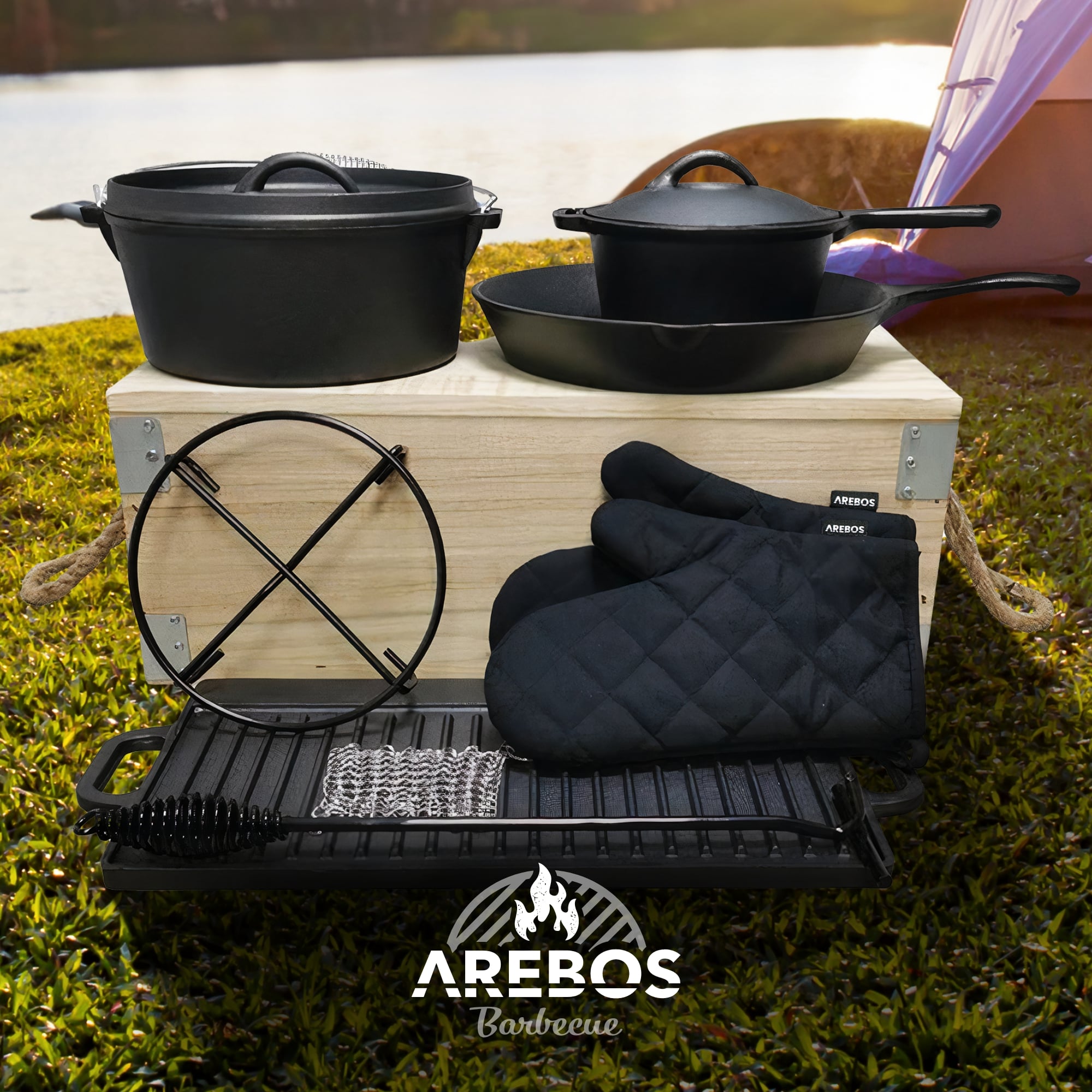Schwenkgrill Mit Feuerschale And Grillrost 4252023111379 Sport And Bewegung